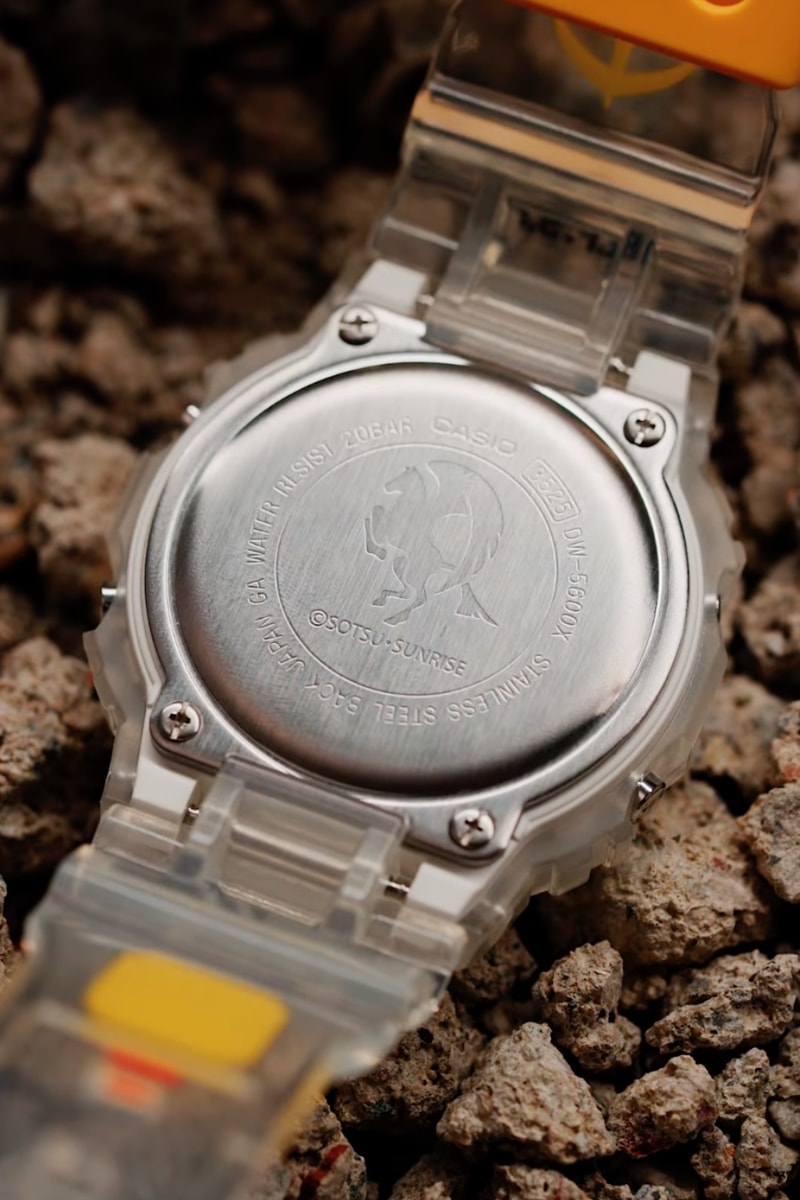 G-SHOCK x Gundam DW-5600 Collaboration Info | Hypebeast