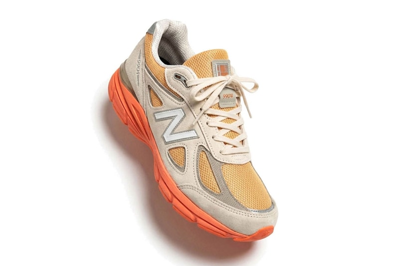 New Balance 990v4 "Moonbeam/Tangerine Heat/Dried Orange" | Hypebeast