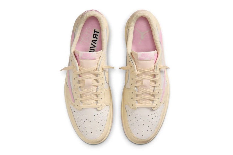 Travis Scott x Air Jordan 1 Low OG SP “Sail/Shy Pink” Pack in uscita ...