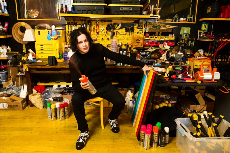 Jack White estreia exposição de arte na Newport Street Gallery em ...