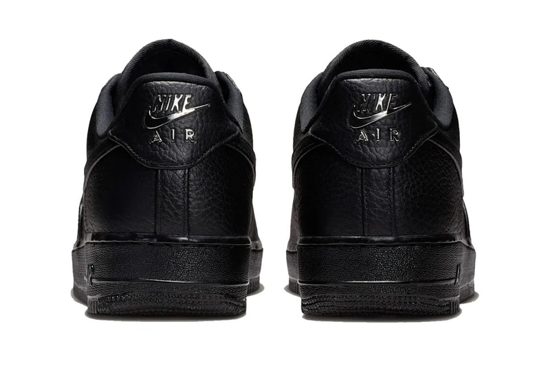Nike Air Force 1 Low "Black Leather" Loafer Buckle | Hypebeast
