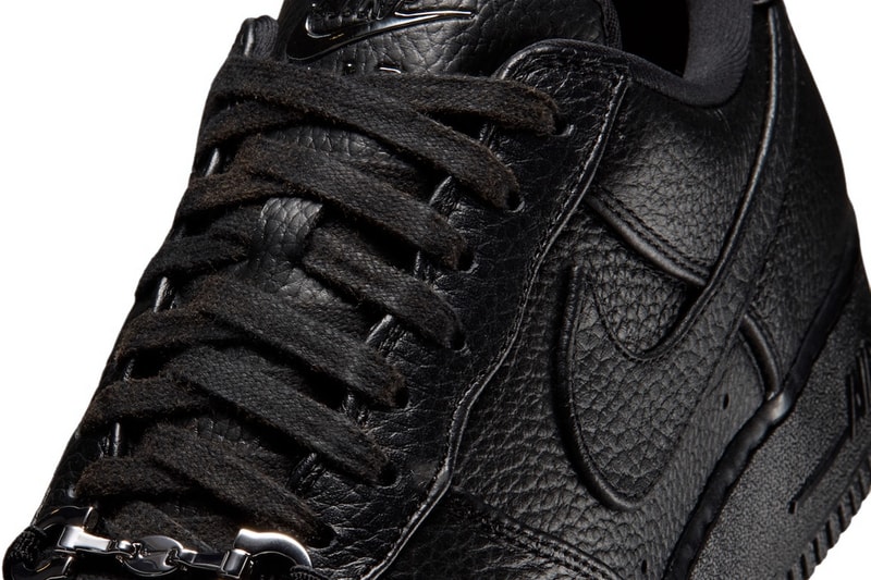 Nike Air Force 1 Low “Black Leather” Loafer Buckle | Hypebeast