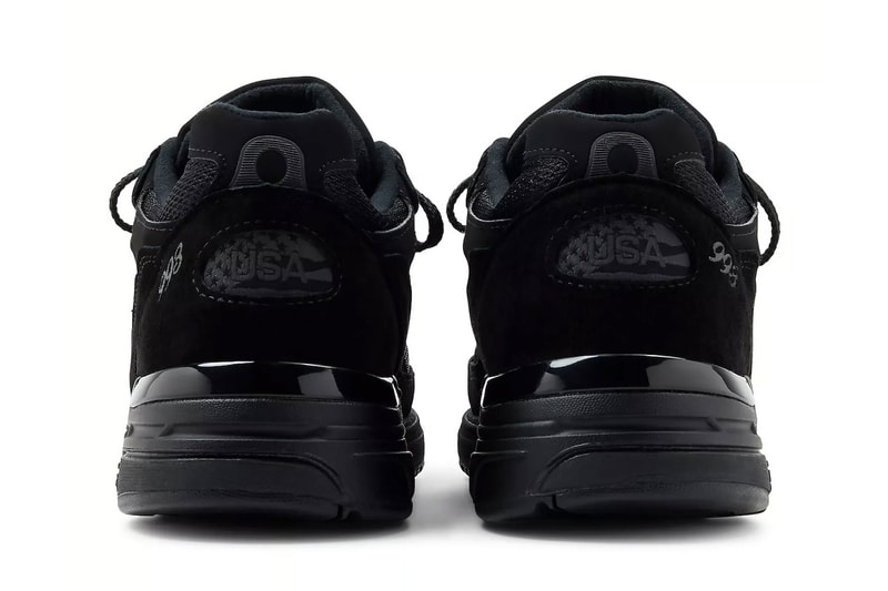 New Balance 993 "Triple Black Suede" Release Info | Hypebeast