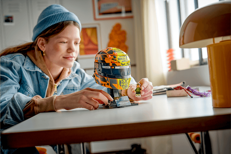 LEGO x McLaren 1000th Race Helmet Sets Collaboration | Hypebeast