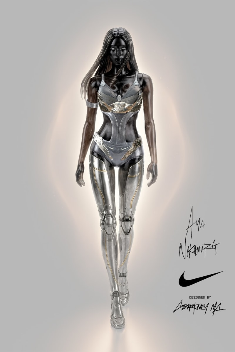 Courtney MC x Nike Custom Look for Aya Nakamura | Hypebeast