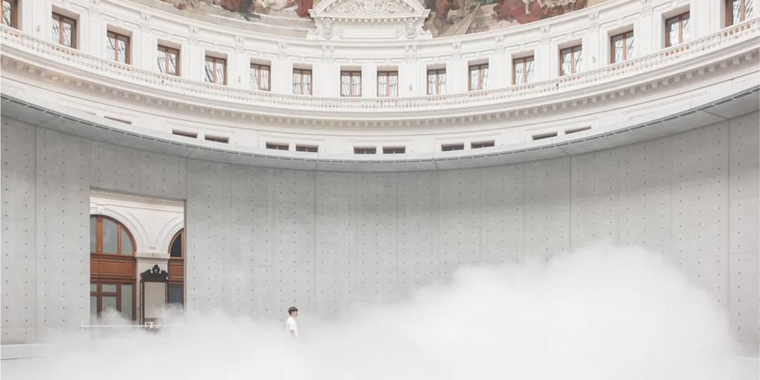 Fujiko Nakaya Cloud Sculpture at Bourse de Commerce | Hypebeast