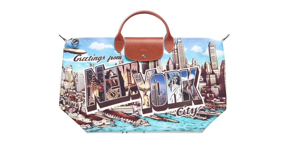 Jeremy Scott x Longchamp Le Pliage “Greetings from New York” Release ...