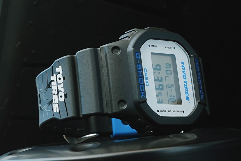 Toyo Tires x G-SHOCK DW5600TT25-1 聯名腕錶 發售詳情 | Hypebeast