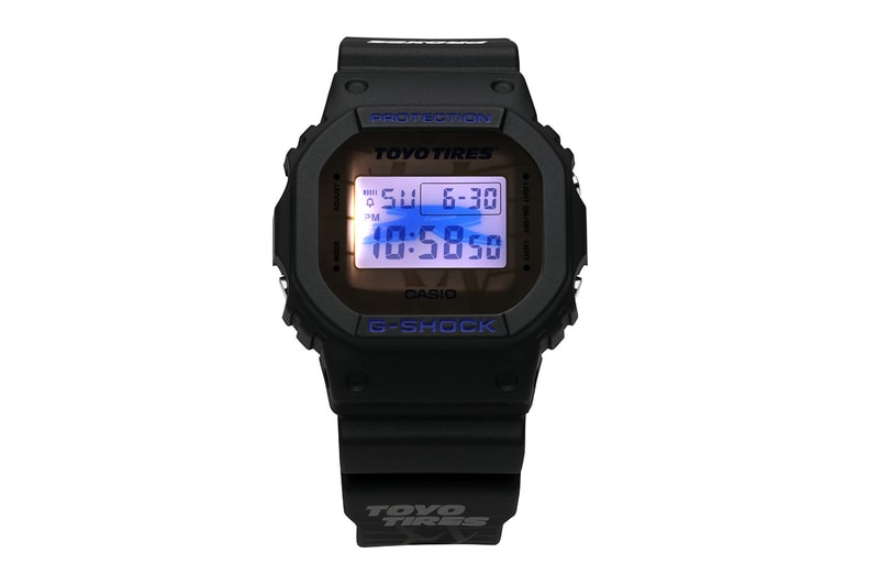 Toyo Tires x G-SHOCK DW5600TT25-1 聯名腕錶 發售詳情 | Hypebeast