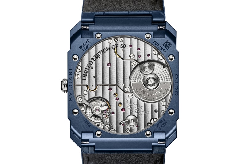 BVLGARI Octo Finissimo Perpetual Calendar Blue PVD | Hypebeast
