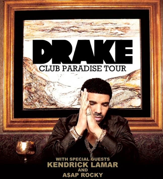 Drake announces Club Paradise Tour with Kendrick Lamar & ASAP Rocky ...