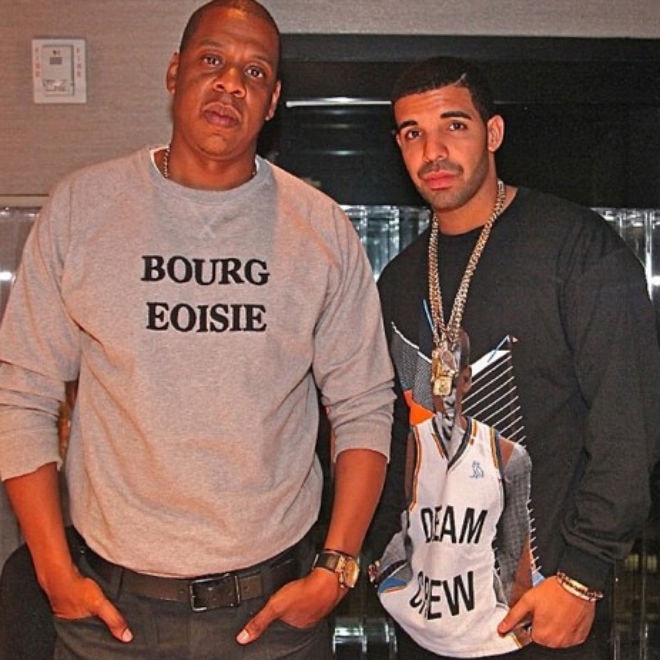 Jay-Z In The Studio With Drake | Hypebeast