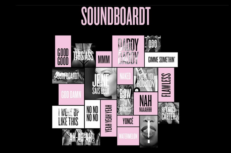 The "Beyoncé Soundboard" Website Is Now Live | Hypebeast