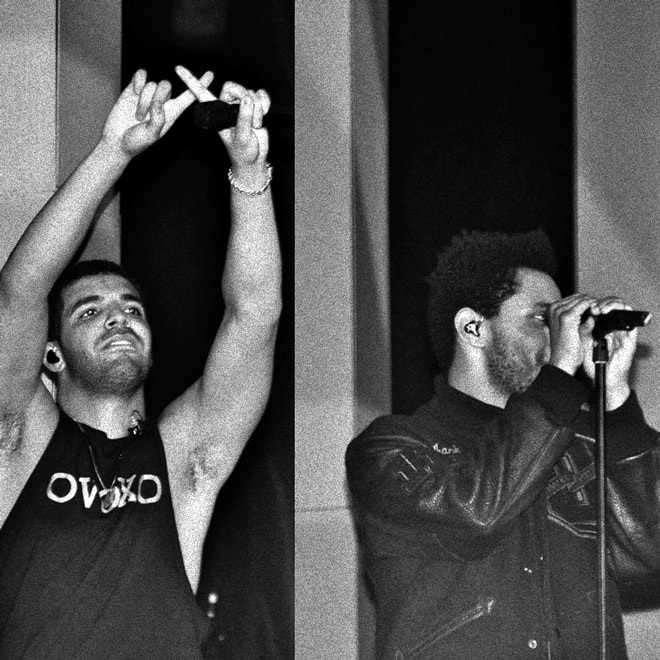 Watch Drake And The Weeknd Perform "Crew Love" Live in London | Hypebeast