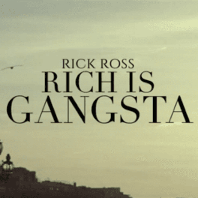 Rick Ross - Rich Is Gangsta | Hypebeast