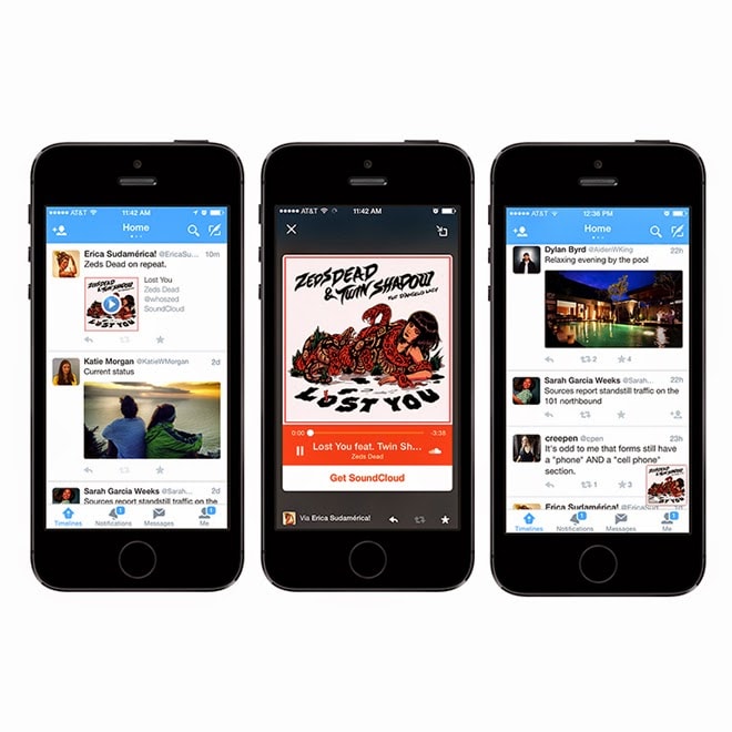 Twitter Links with iTunes & SoundCloud for Embeddable Audio Player ...