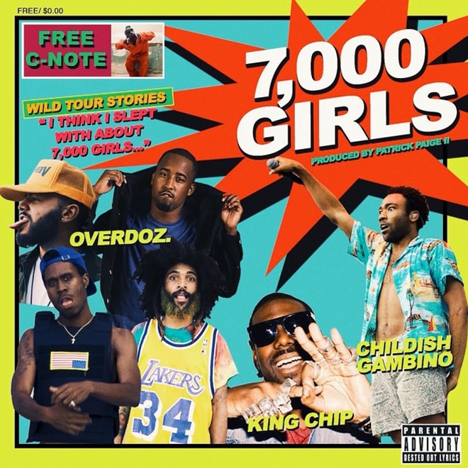 OverDoz. featuring Childish Gambino and King Chip - 7000 Girls | HYPEBEAST