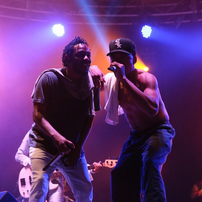 Watch Chance The Rapper Bring out Kendrick Lamar at Teens In The Park ...