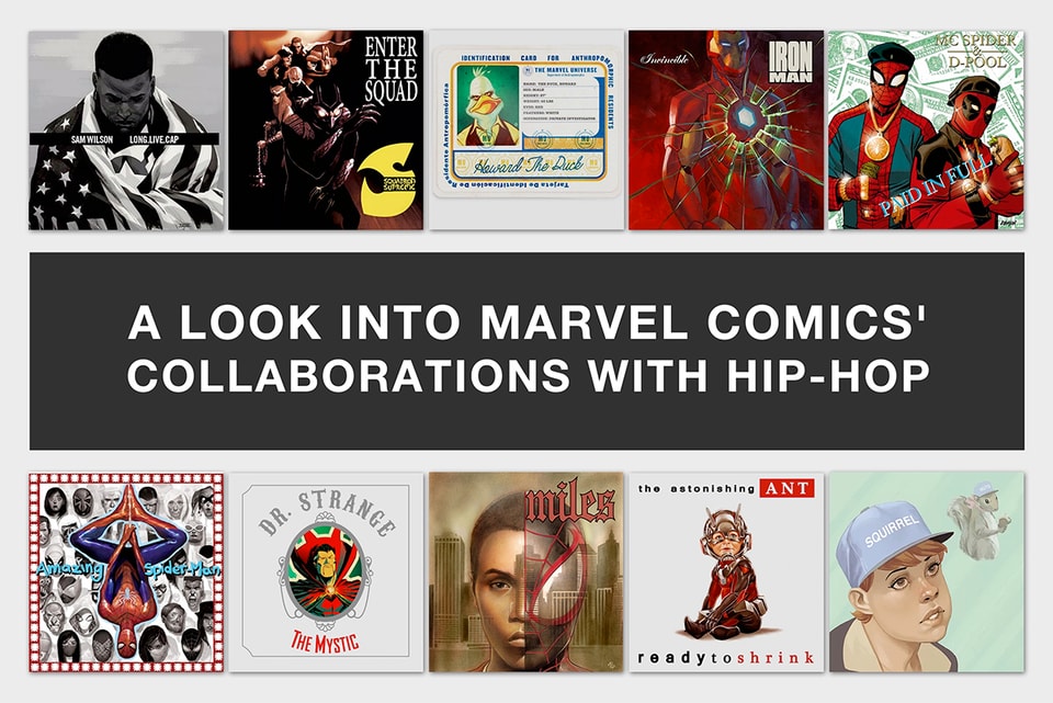 A Look Into Marvel Comics' Collaborations with Hip-Hop | Hypebeast