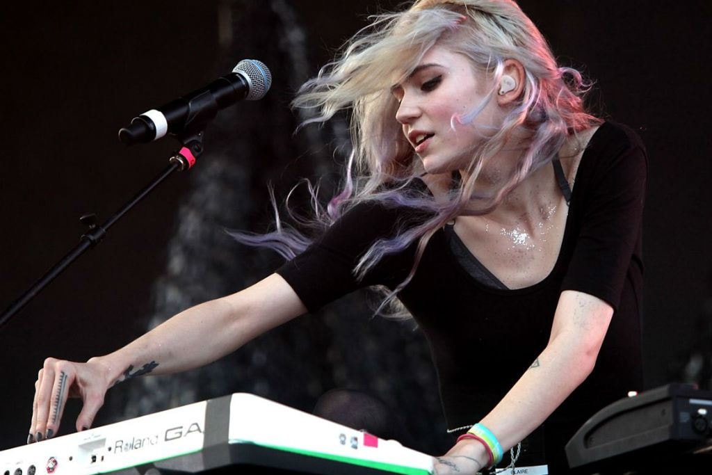 Grimes - laughing and not being normal | Hypebeast