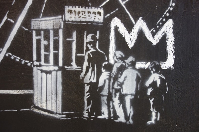 Banksy Rend Hommage À Basquiat Sur Les Murs Du Barbican | Hypebeast