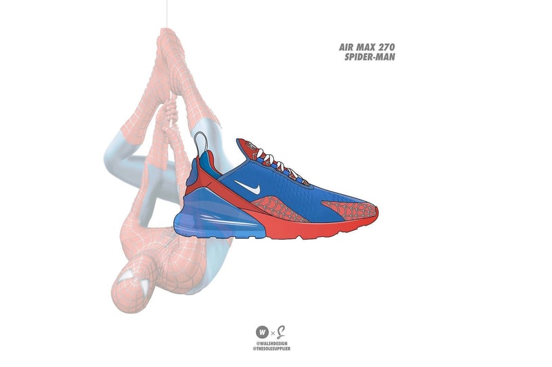 Une Collaboration Entre Nike Et Marvel Est Imaginée Par Un Illustrateur ...