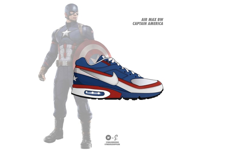Une Collaboration Entre Nike Et Marvel Est Imaginée Par Un Illustrateur ...