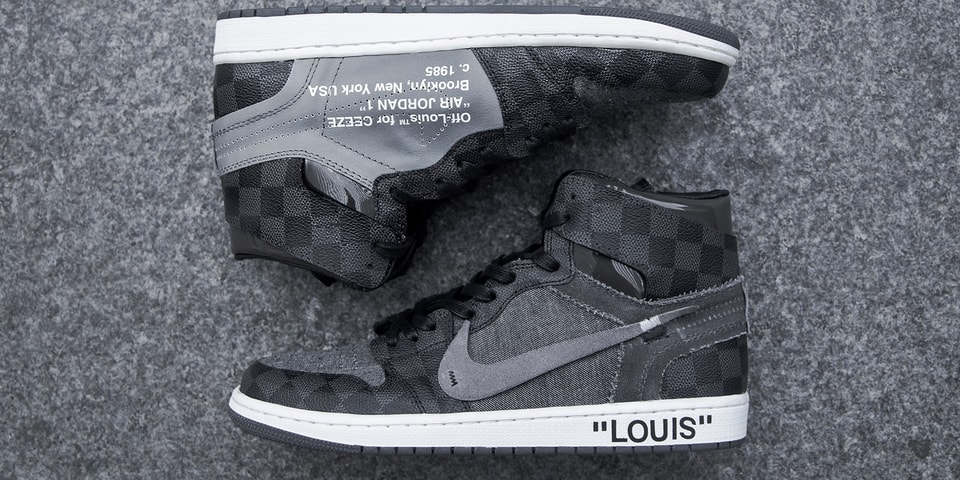 Custom Jordan 1 (louis Vuitton) 10k Designer Shoes | Ermes