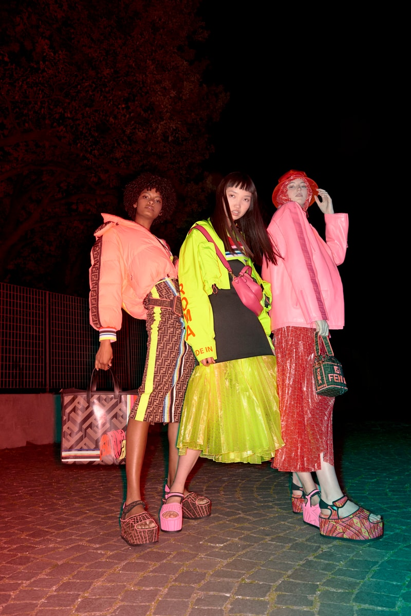 Fendi opte pour du full logo dans sa dernière collection Roma Amor ...