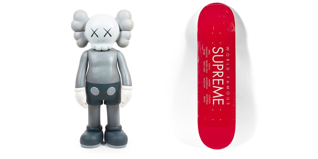 Supreme, KAWS : les objets de la prochaine vente aux enchères dédiée à ...