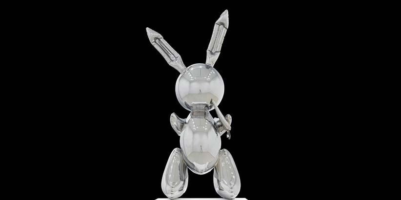 Jeff Koons : Le "Rabbit" devient l'œuvre la plus chère de l'histoire ...