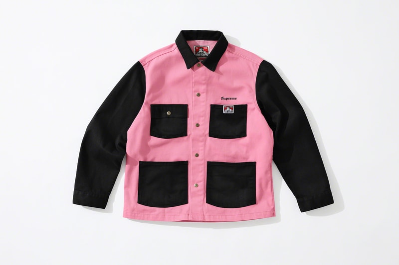 Supreme x Ben Davis : la collab surprise du box logo avec une légende ...