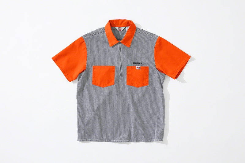 Supreme x Ben Davis : la collab surprise du box logo avec une légende ...