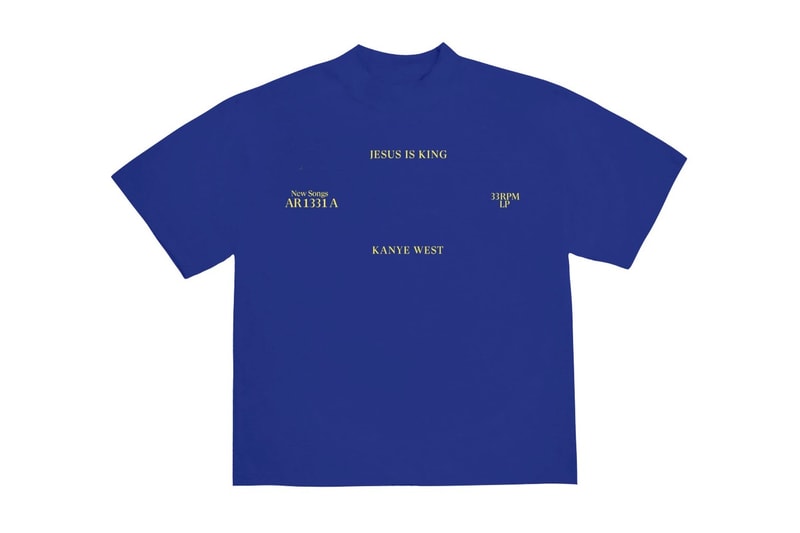 Kanye West : le merch de "Jesus is King" disponible | Hypebeast