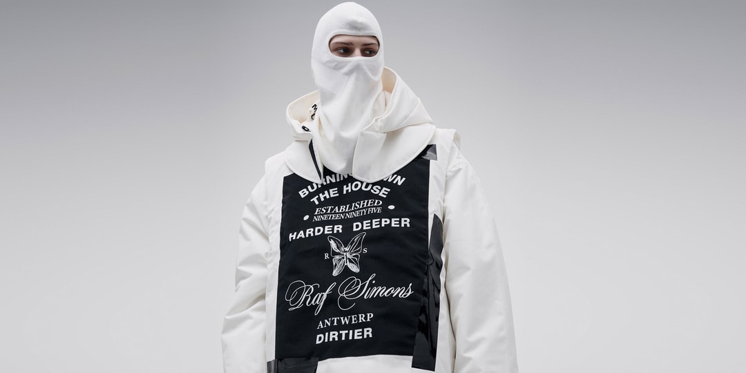 Raf Simons x Templa : la collaboration se révèle en lookbook | Hypebeast
