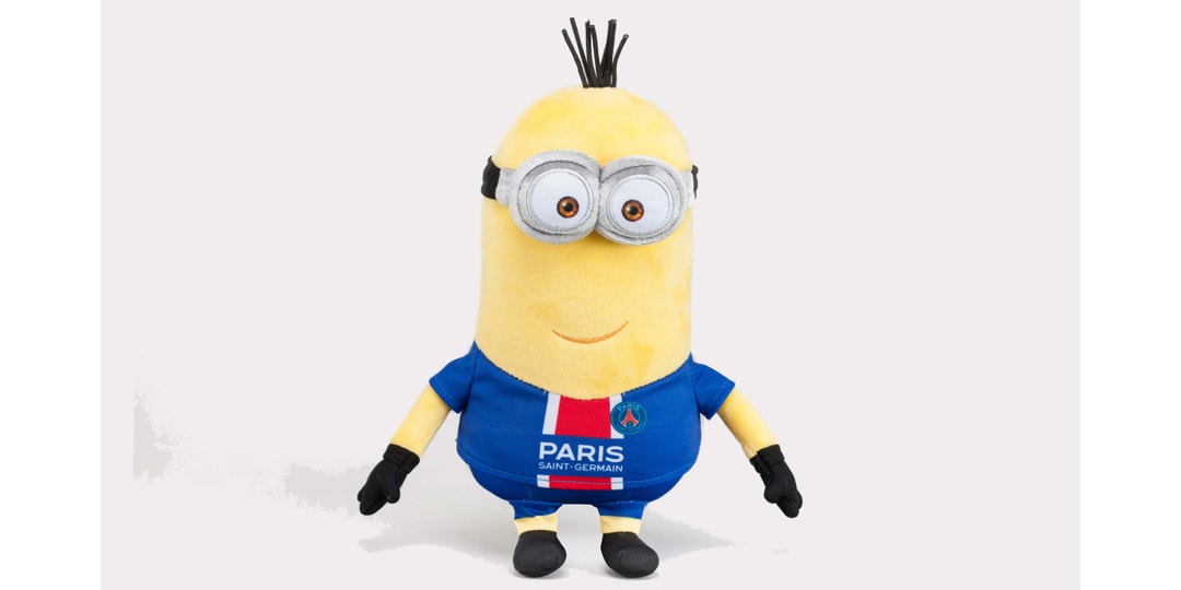 PSG : une peluche Minion en attendant la sortie du prochain film des ...