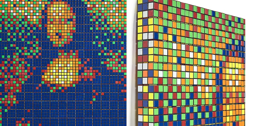 Invader : La "Rubik Mona Lisa" bientôt vendue par Artcurial à Paris ...