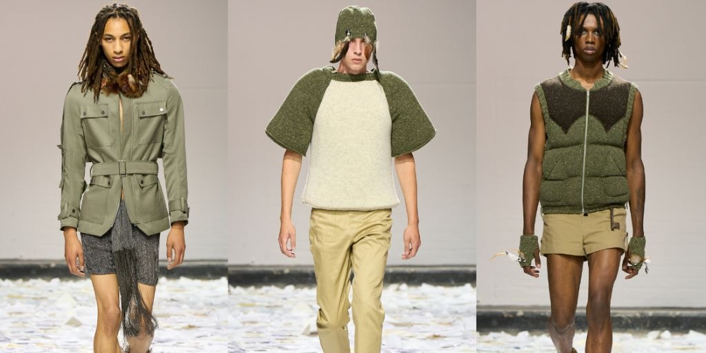 Oscar Ouyang fusionne folklore, mailles expérimentales et streetwear ...