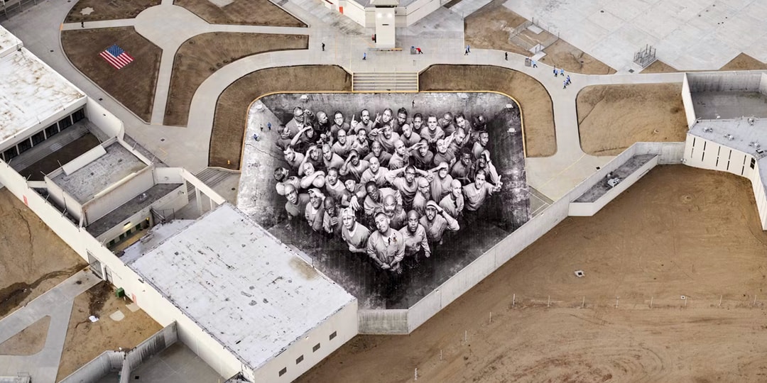 JR Tehachapi Prison Art Installation California | Hypeart