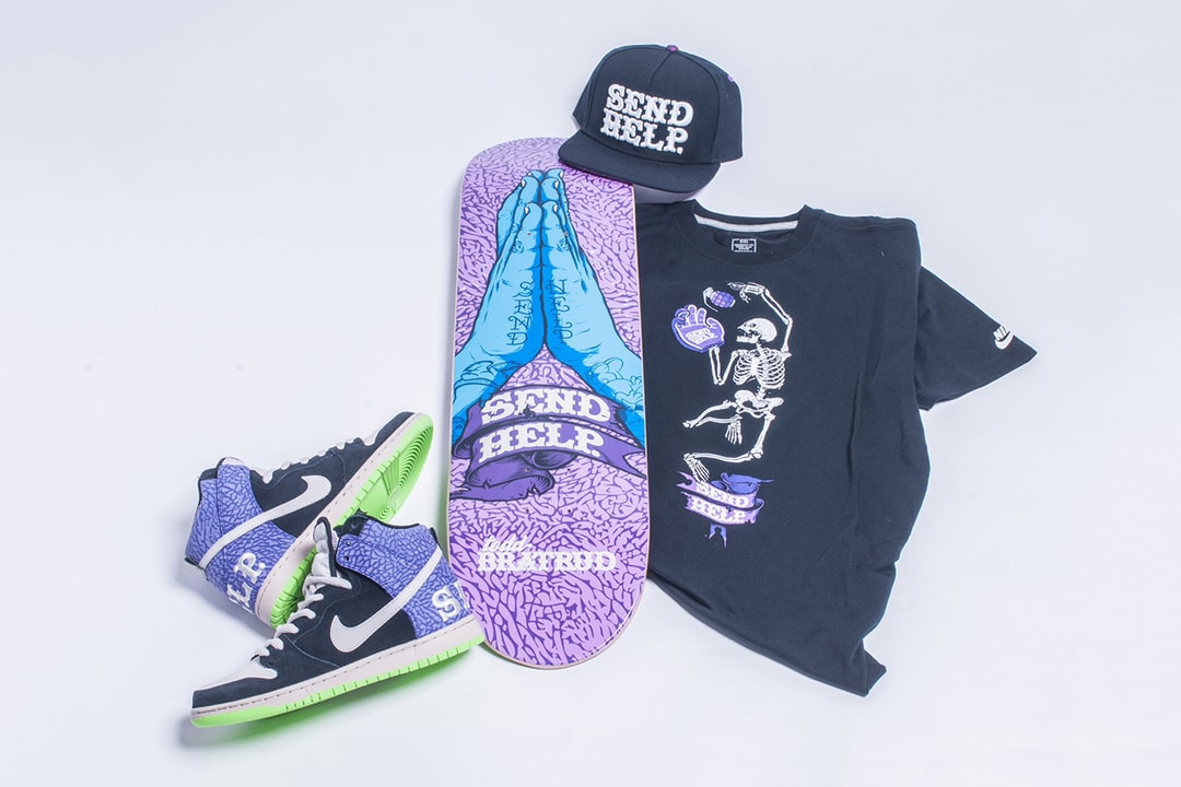 Todd Bratrud x Nike SB Dunk High「Send Help 2」联名鞋款 | Hypebeast