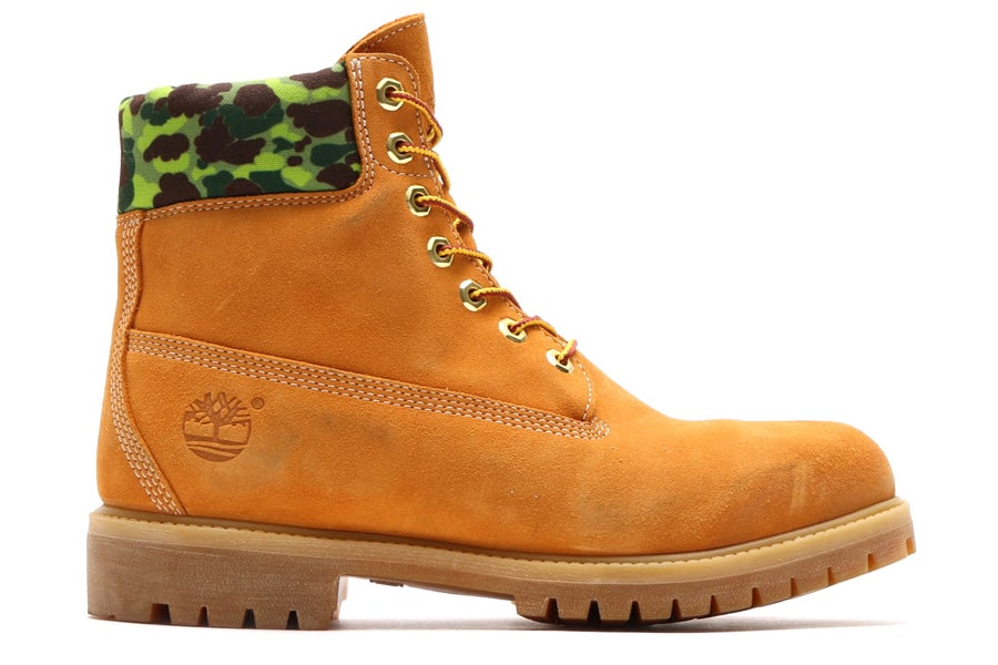 atmos x Timberland 6" Boot「Camo」联名鞋款 | Hypebeast