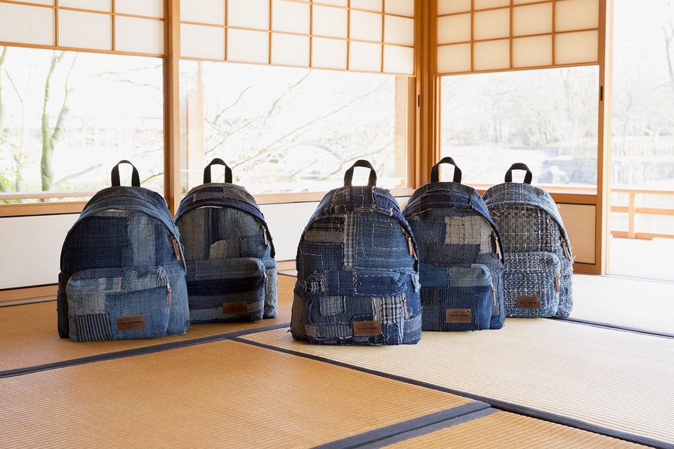 Eastpak Boro Kuroki Denim Backpacks | Hypebeast