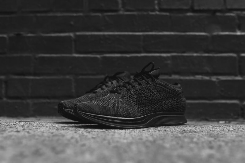 Nike Flyknit Racer “Triple Black” Closer Look | Hypebeast