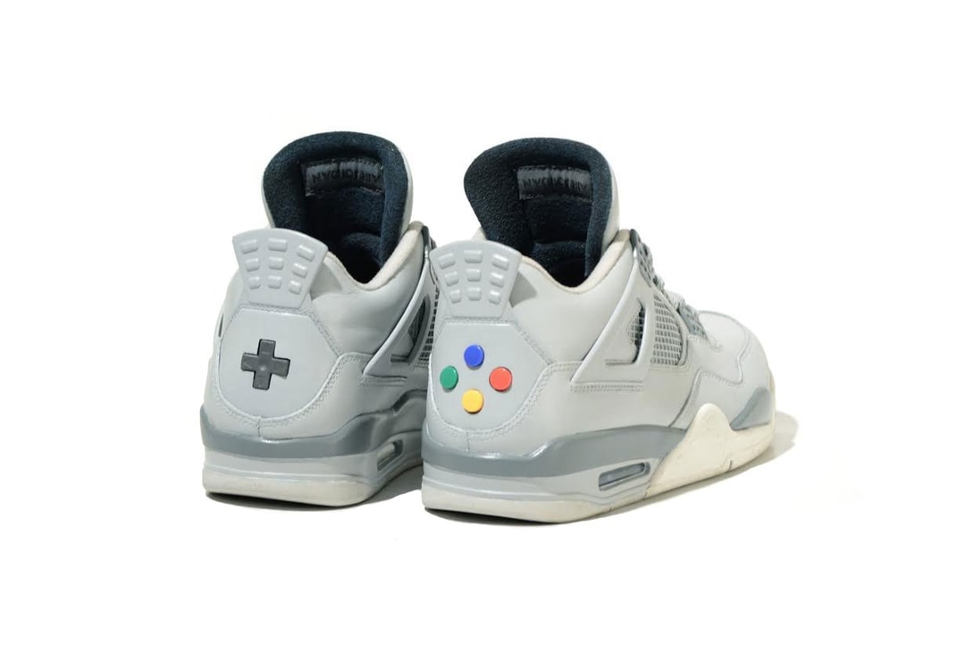 Jordan 4 "Super Nintendo" Custom | Hypebeast