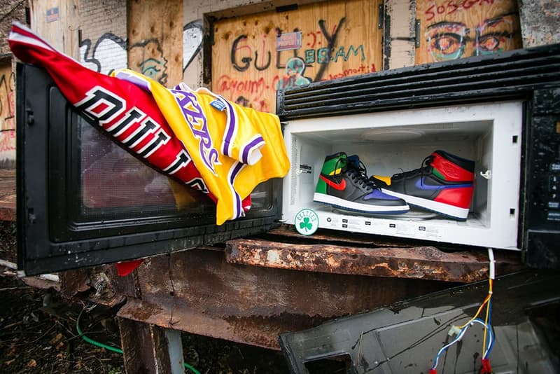 Malcolm Garret Air Jordan 1 “What the Legend” Custom | HYPEBEAST