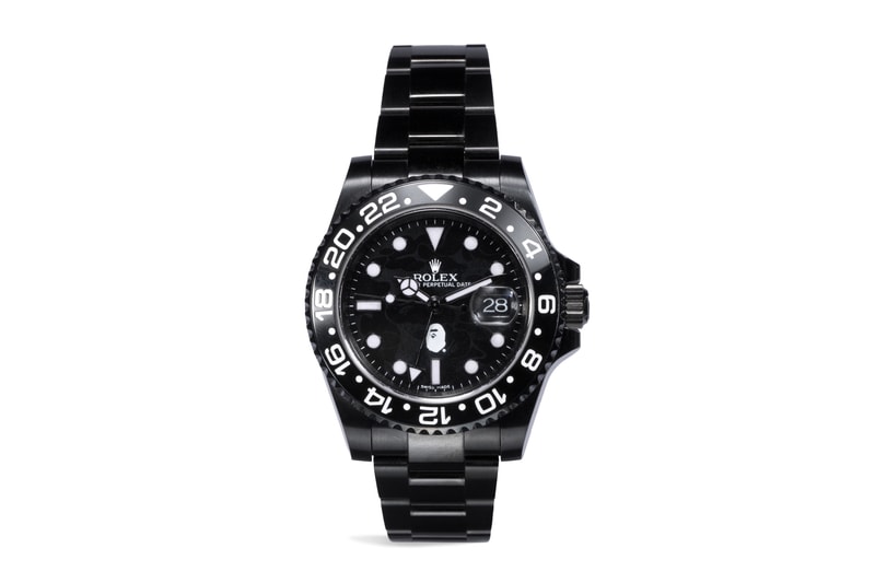 BAPE 携手 BWD 打造 Rolex Daytona 及 GMT 定制腕表 | Hypebeast