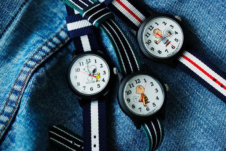 BEAMS x《PEANUTS》联名经典角色腕表系列 | Hypebeast