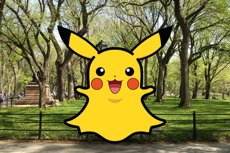 Snapchat 期间限定加入 Pikachu 作为其滤镜效果 | Hypebeast