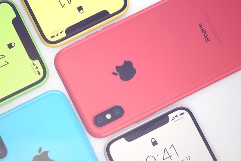 iPhone X 低阶版 iPhone Xc 概念渲染图一览 | Hypebeast