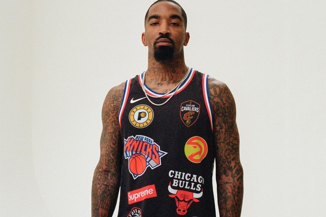 J.R. Smith 演绎全新 Supreme x Nike x NBA 联名球衣系列 | Hypebeast